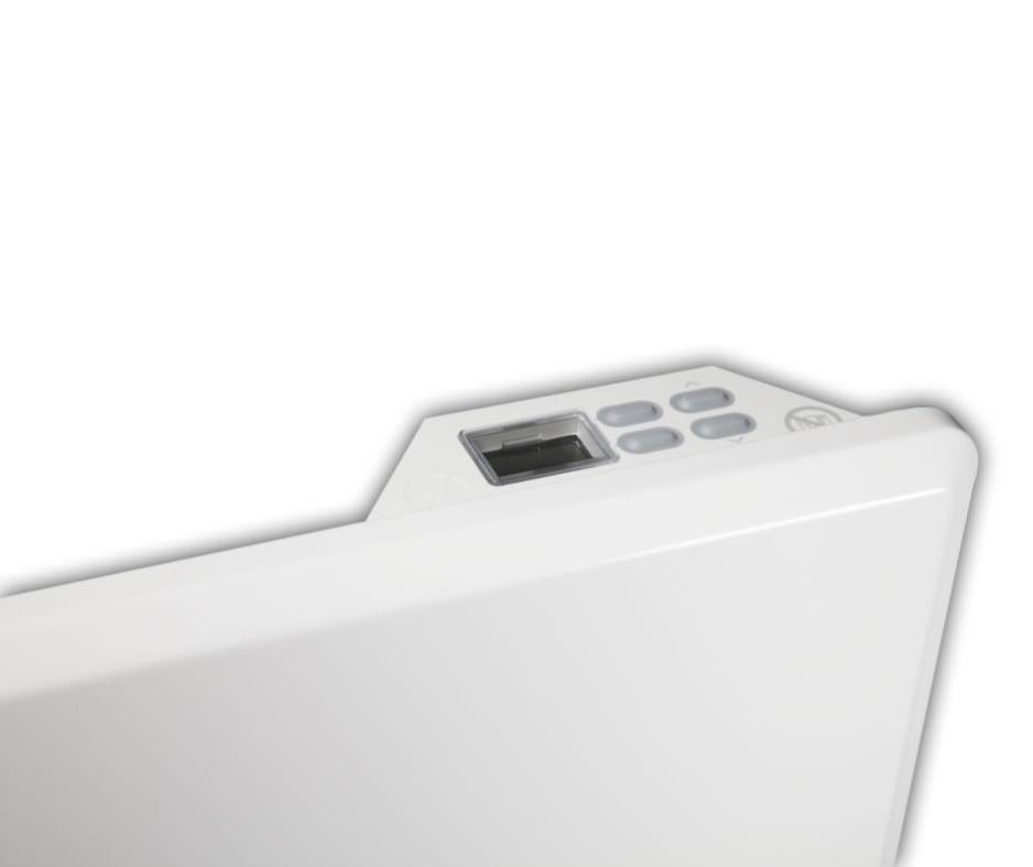 Nobo E82440010 Radiatore elettrico da parete Norvegese da 1000W con ...