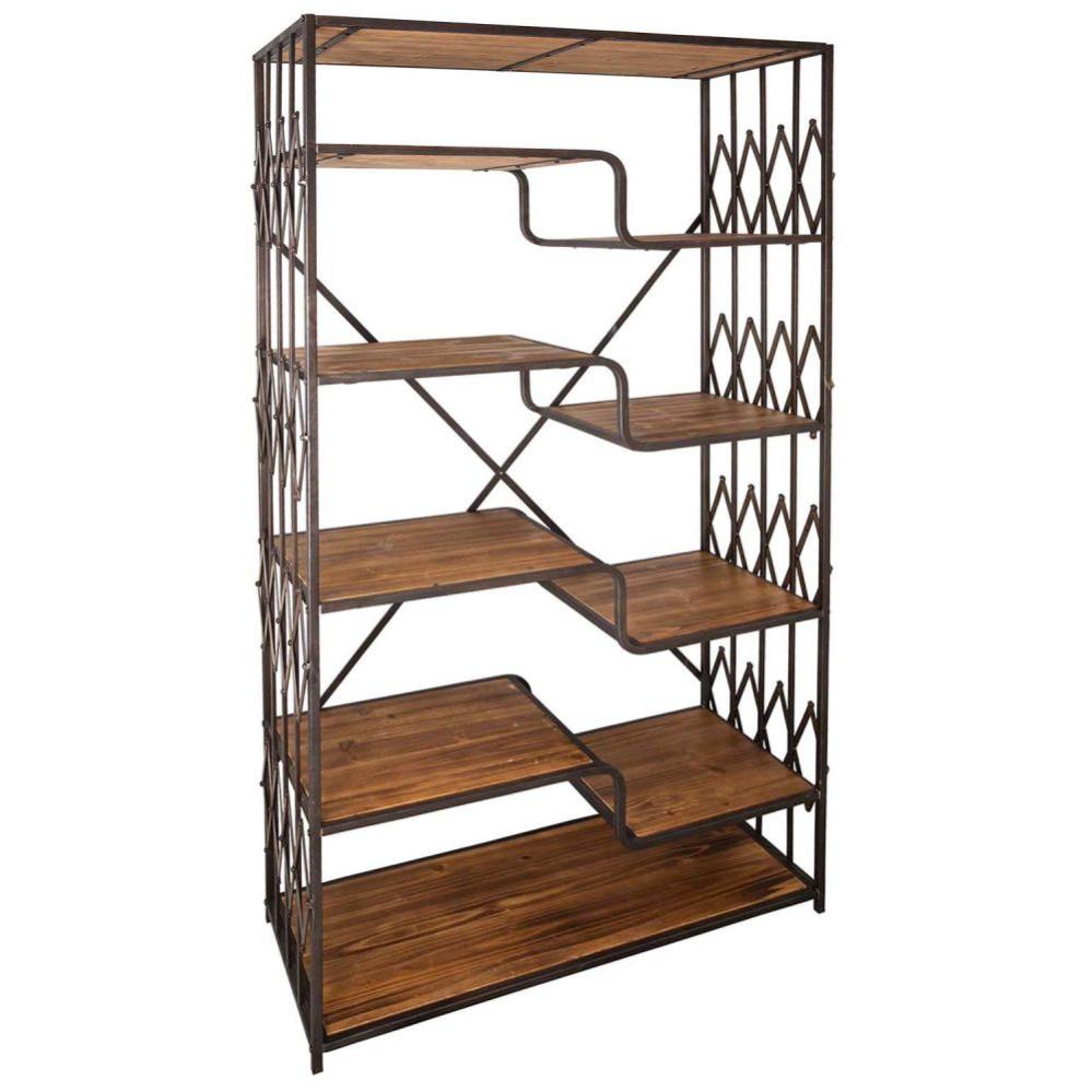 Scaffale industriale in ferro e legno Loft | Leroy Merlin
