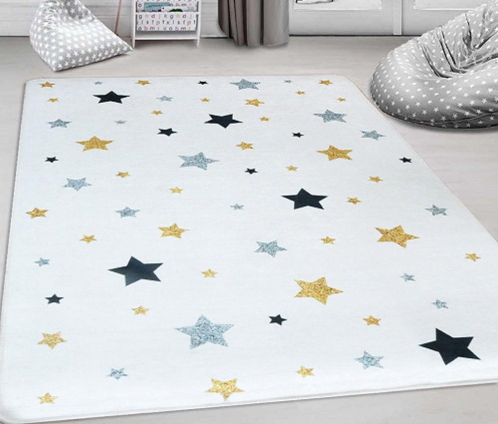 Alfombras Niño Estrella, Tricolor - 120x160 | Leroy Merlin