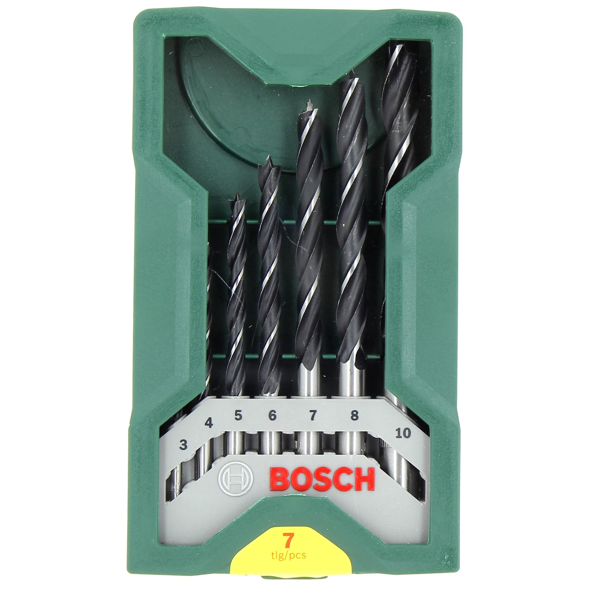 Meches bois mini x-line par 7 pour Perceuse Bosch | Leroy Merlin