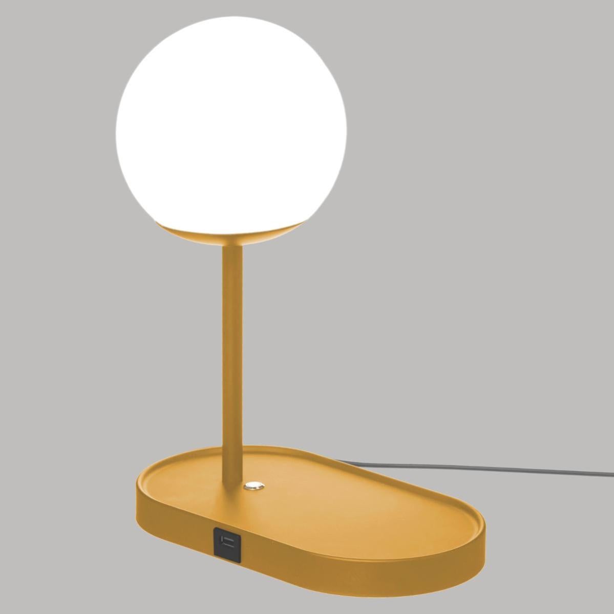 Lampe Chargeable Colors Ocre Jaune moutarde - Atmosphera | Leroy Merlin