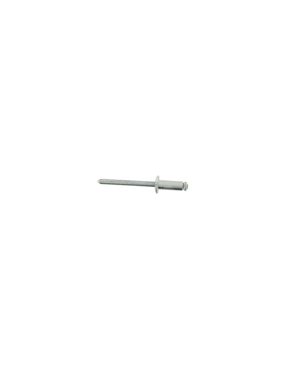 Rivet Aveugle Aluminium/acier Tête Plate Éclaté 4,8 X 12 40 | Leroy Merlin
