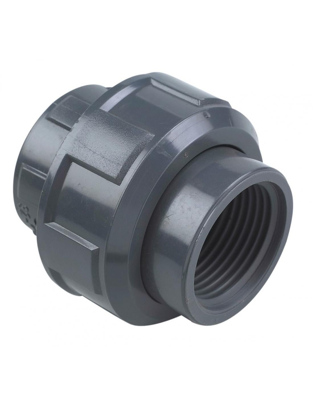 Union 3 pièces polypropylène taraudée 20 x 27 | Leroy Merlin