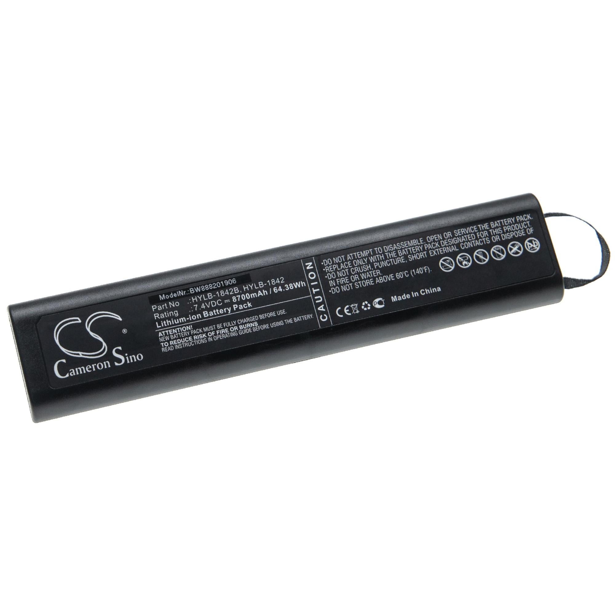 Vhbw Batería recargable compatible con Deviser AE 4000A instrumento de ...