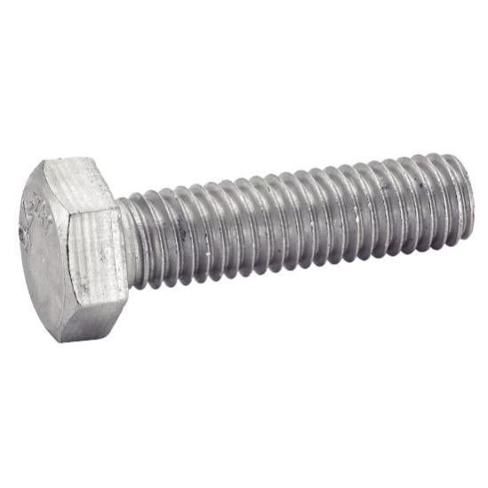 Vis métaux Tête hexagonale Filetage total Inox A2 | Leroy Merlin
