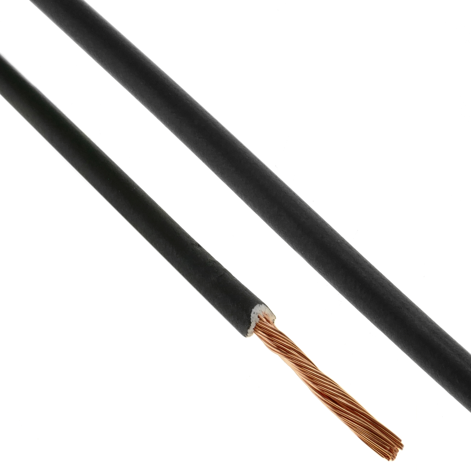 Bobina de cable eléctrico LSHF 200 m negro 1.5mm | Leroy Merlin