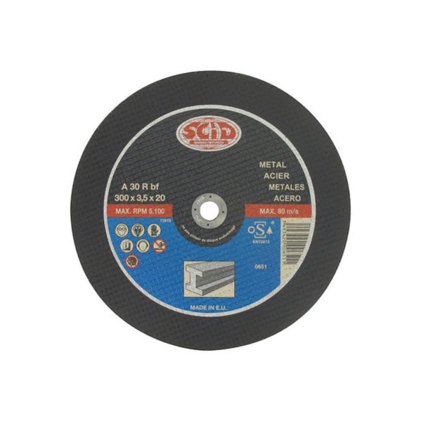 Disque à tronçonner - SCID - Diamètre 300 mm - Métaux - Usage fréquent ...