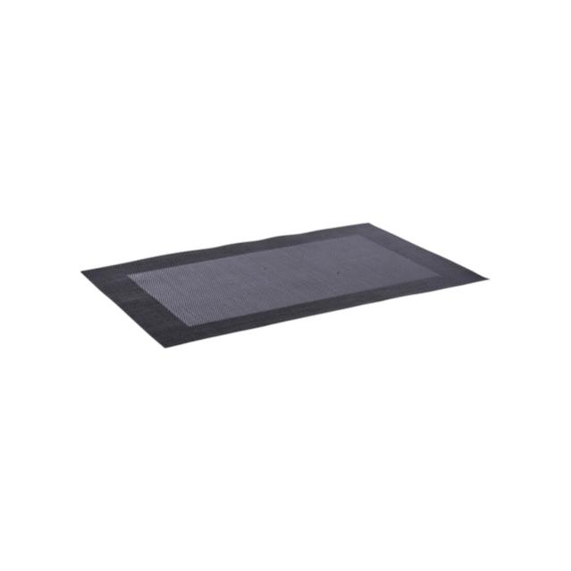Set de table rectangulaire Doran anthracite 45x30 cm | Leroy Merlin