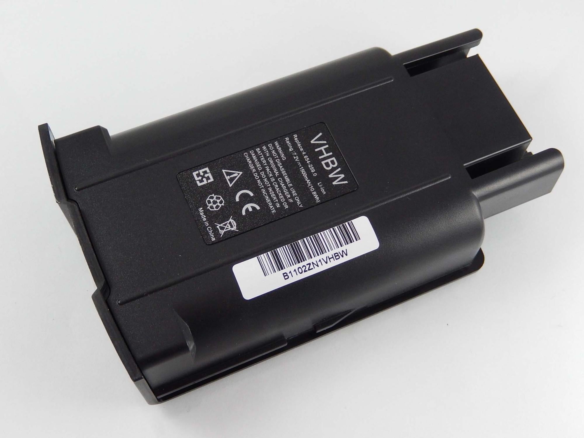 Vhbw Li-Ion Batteria 1500mAh (7.2V) compatibile con scopa elettrica ...