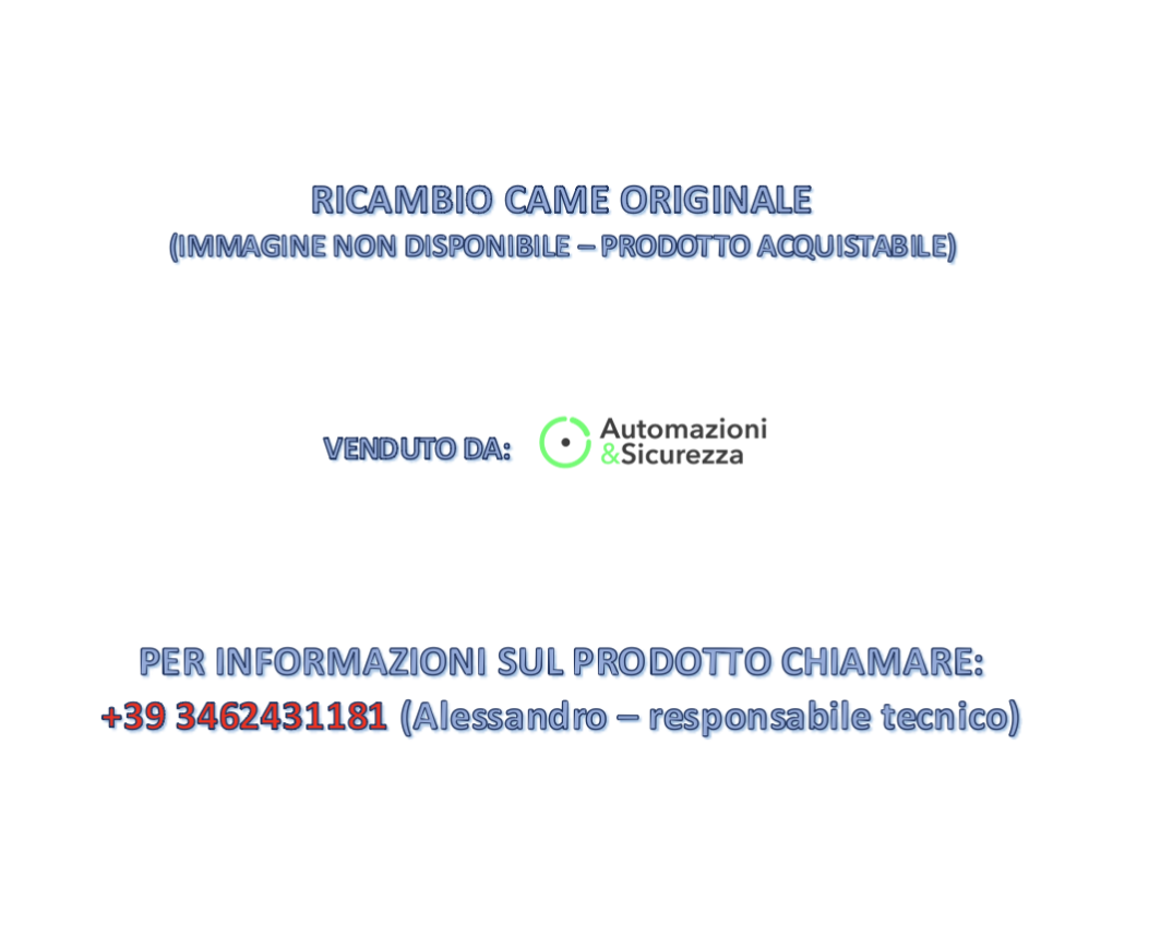 Came pièce détachée motoréducteur 230v ac emega 101e456csi | Leroy Merlin