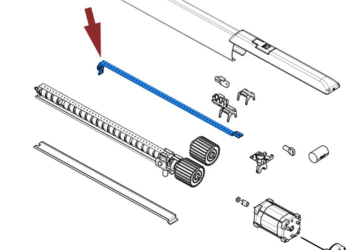 Supporto Finecorsa - Per Motore Ati 5 A5000 Ricambio CAME 119RID217 ...