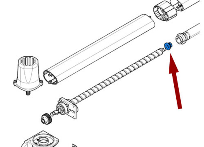 Ricambio originale CAME 119RID173 - Anello della vite senza fine Krono | Leroy Merlin