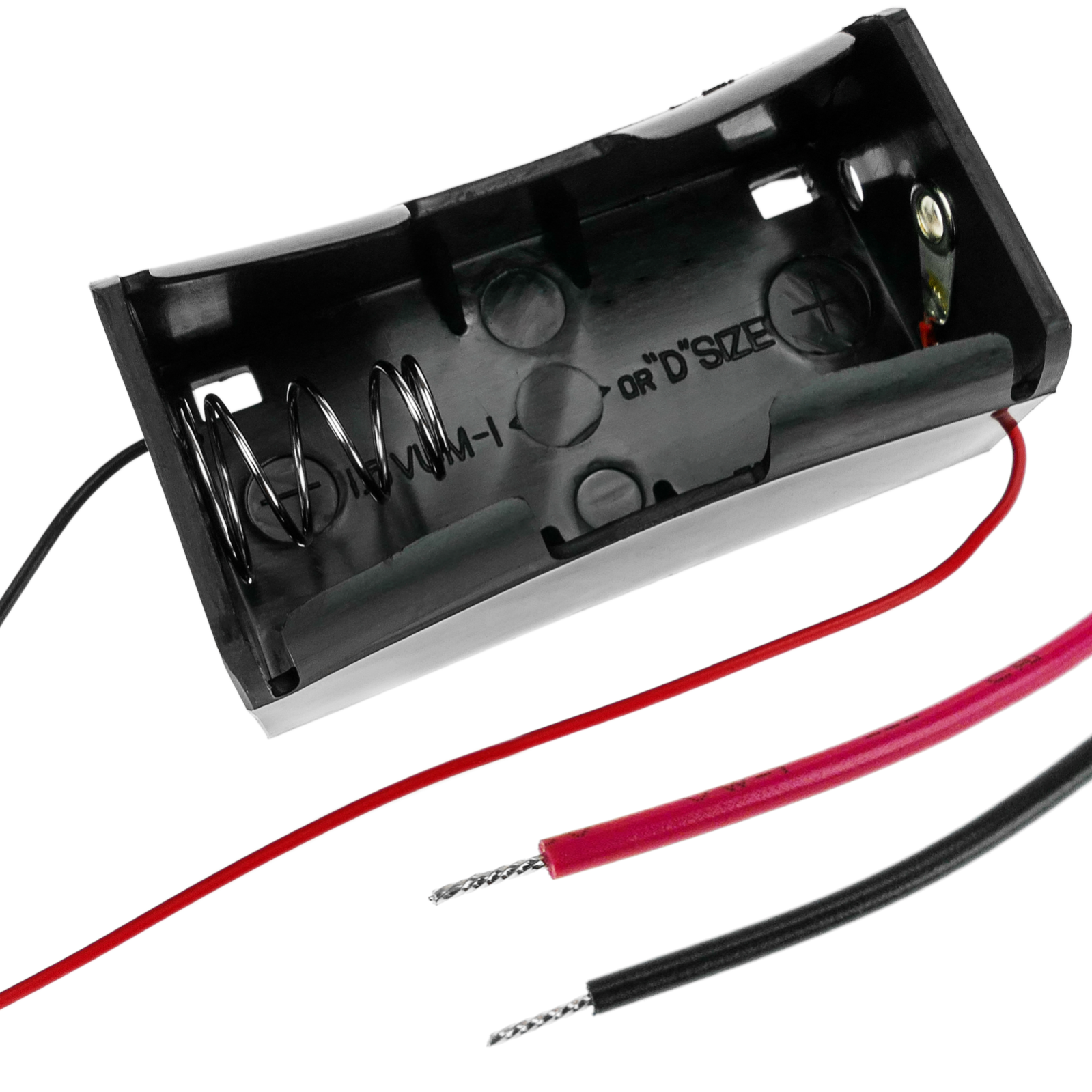 Battery compartment. Porte-pile plat pour 1 piles D LR20 R20 1.5V C C ...