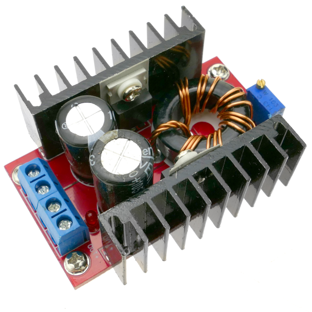 Alimentation DC-DC 10-32V à 60-97V 100W avec convertisseur DW-0405 ...