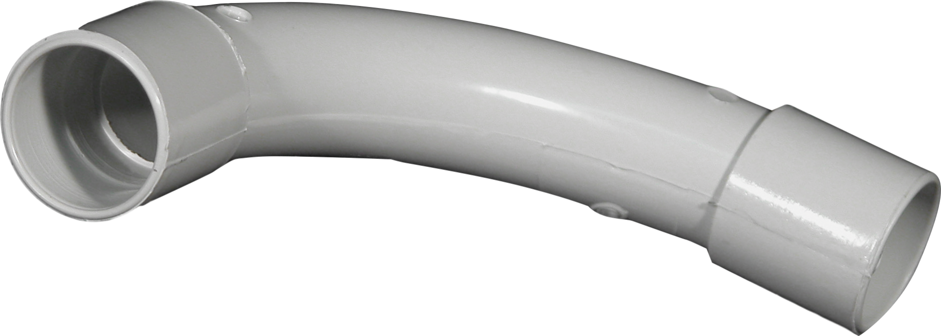 Lot de coudes 90° grand rayon ouvrables IP41 irl'oc gris pour tubes IRL Ø16mm - Boite de 10 ...