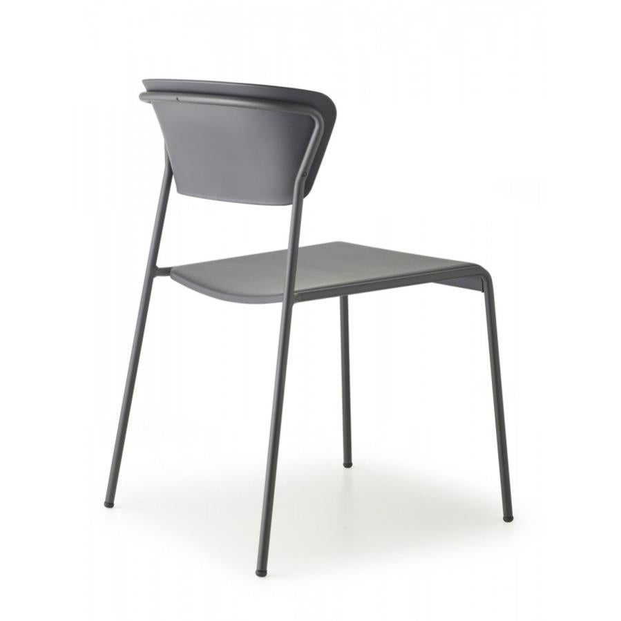 SET 2 SEDIE LISA GO GREEN 4 GAMBE - SCAB Colore: Antracite | Leroy Merlin