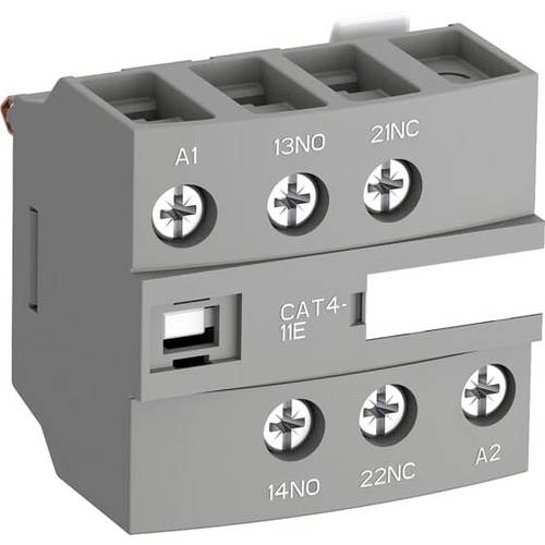 ABB CAT4-11E Contact auxiliaire 1 pc(s) 1 NF (R), 1 NO (T) | Leroy Merlin