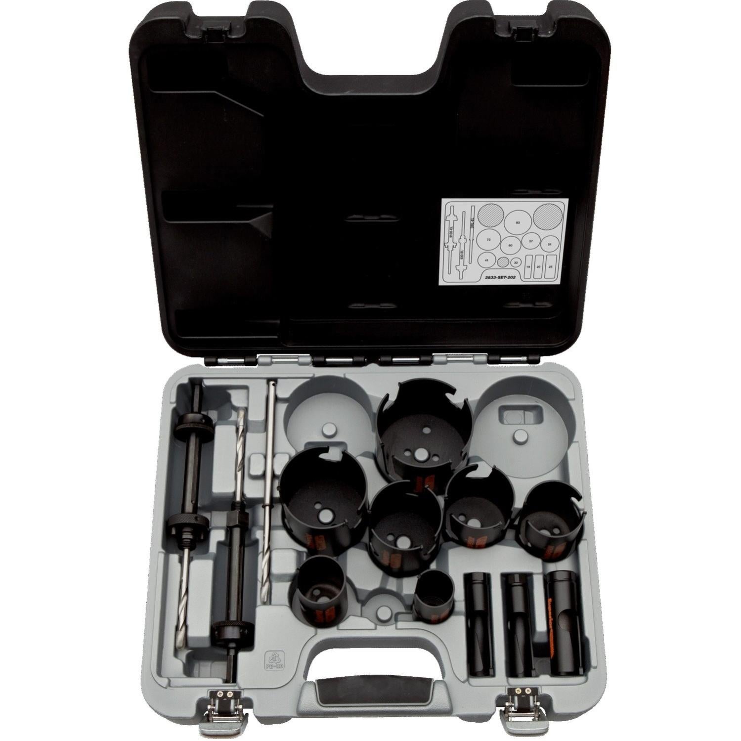 Coffret de scie trepan Superior multi usages 3833-SET-202 | Leroy Merlin