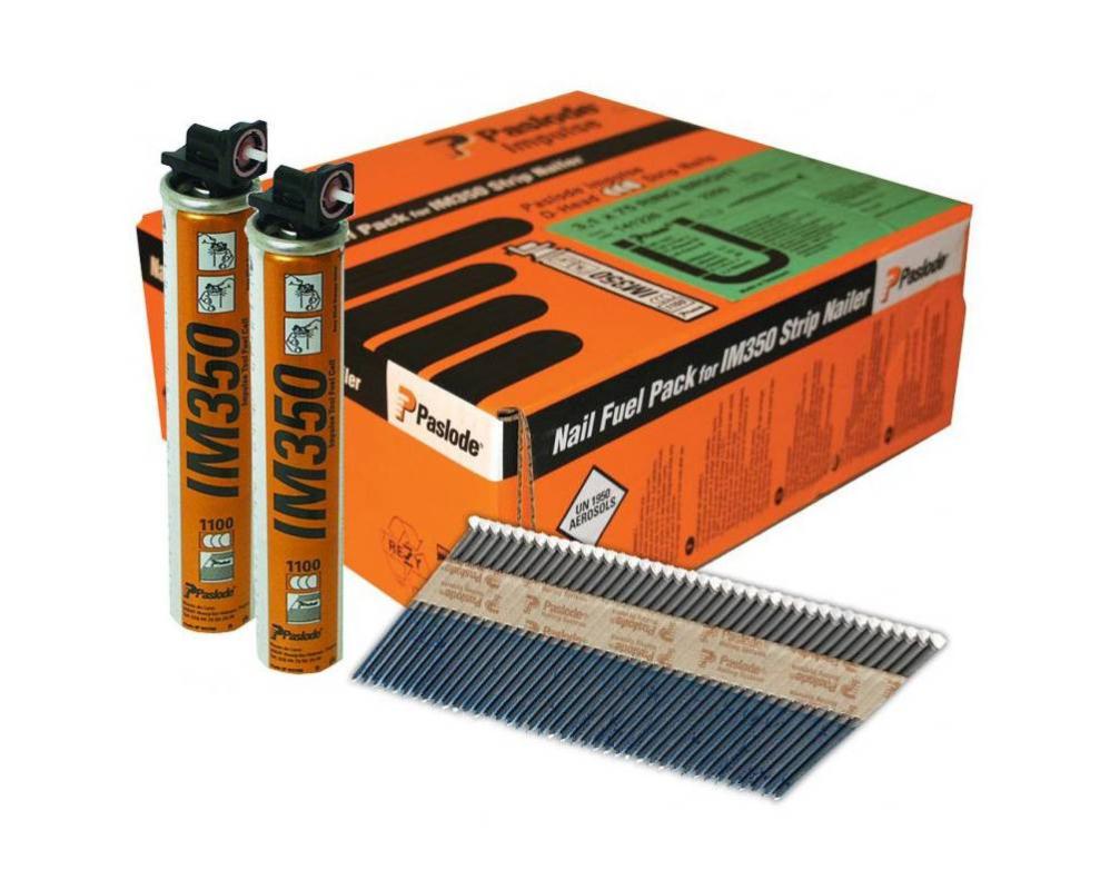 CHIODI BRIGHT GAMBO LISCIO A NASTRO 2,8X63MM - 3300 PEZZI CON 3 ...