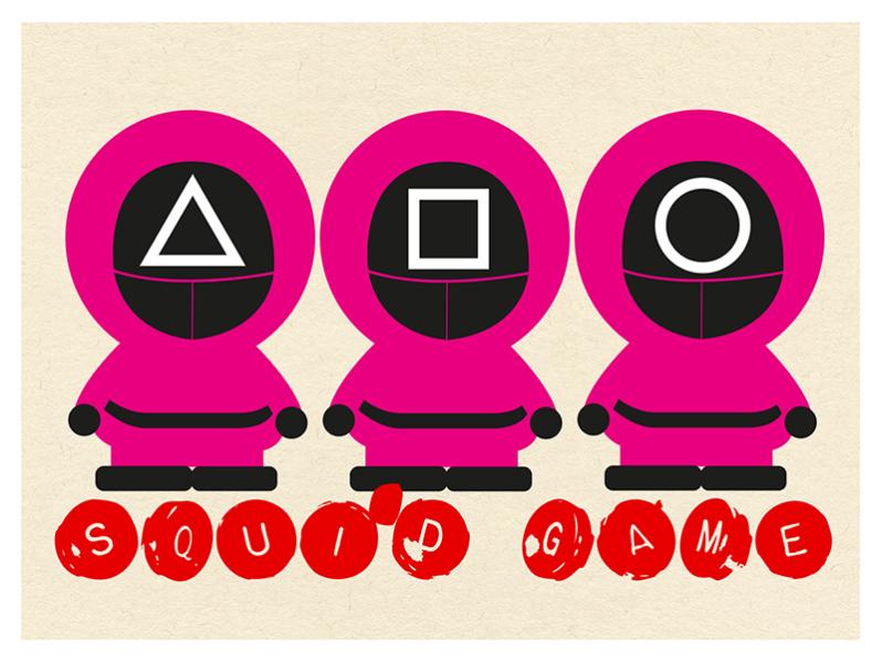 Gioco del calamaro - Poster con firma - Giocattoli - 40x60 cm ...