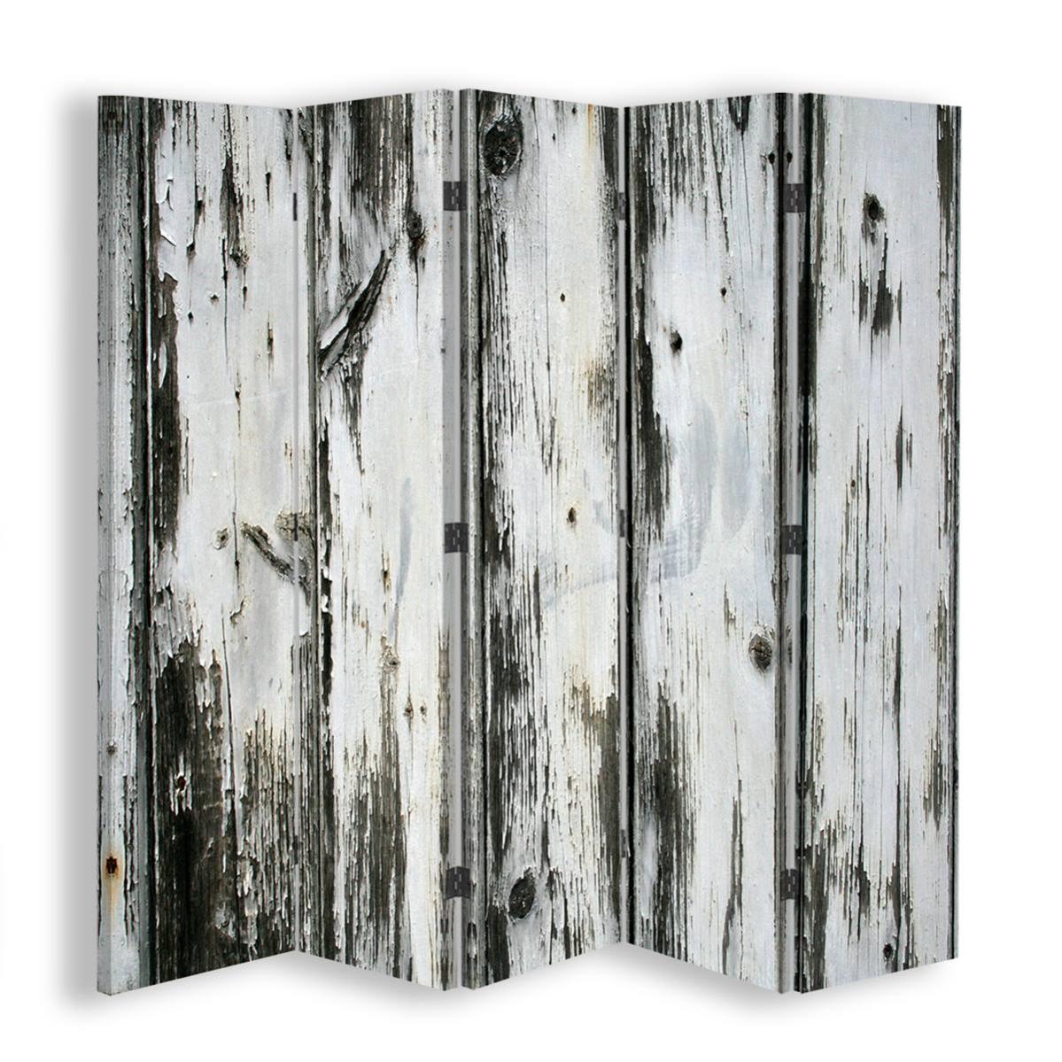 Paravent - Cloison Rustic Wood cm 180x170 (5 volets) | Leroy Merlin