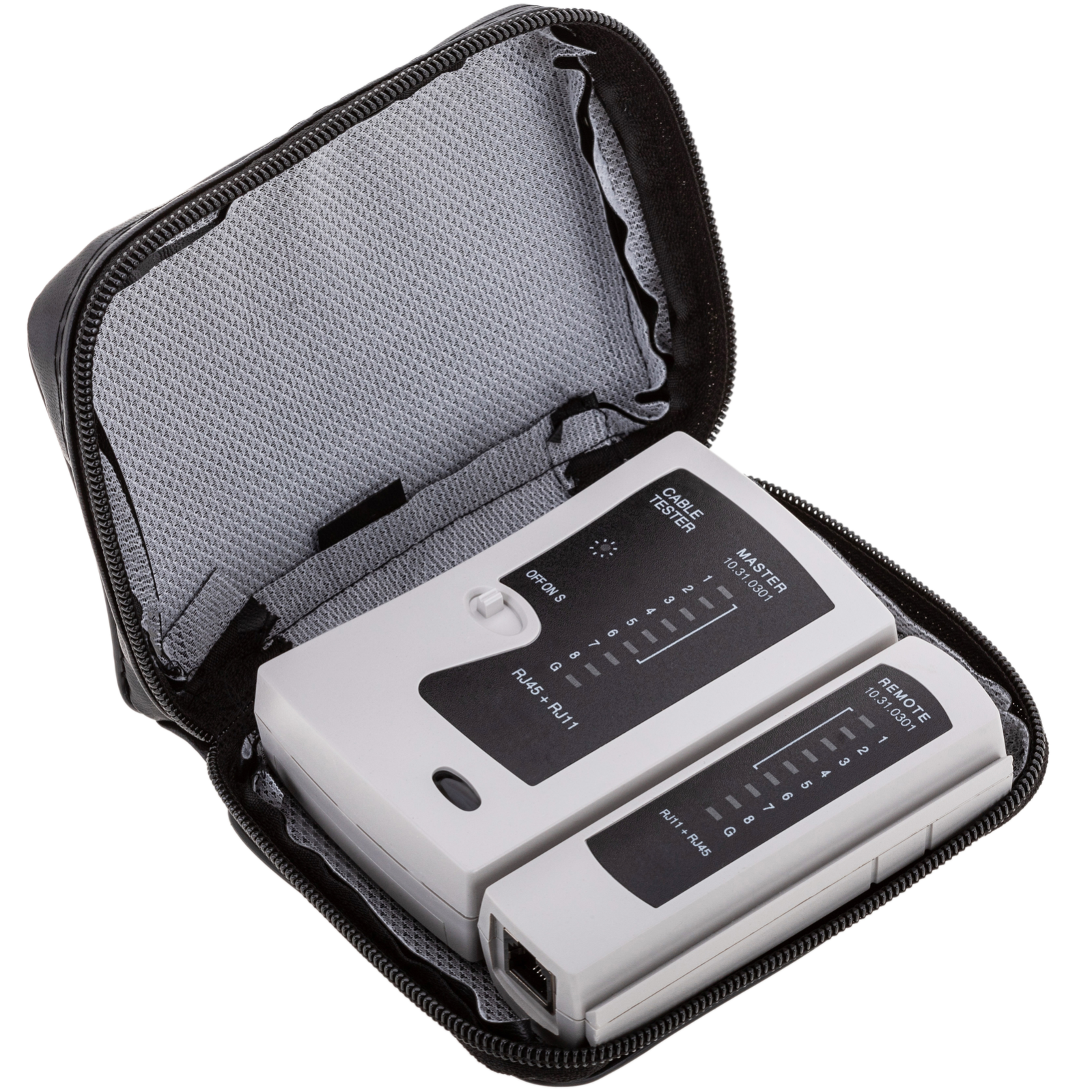 TESTEUR DE CABLES RESEAUX RJ45 RJ11 et RJ12 | Leroy Merlin