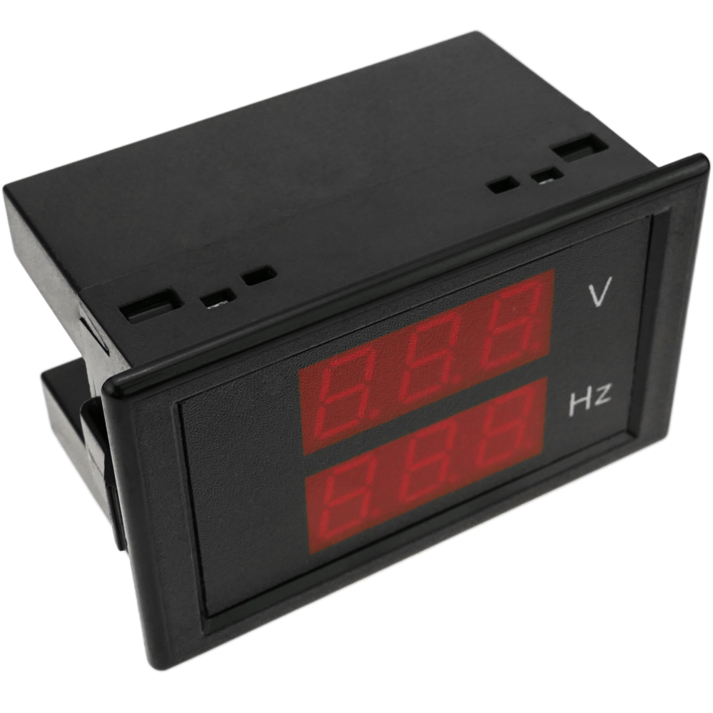 Visor LCD de 3 dígitos y con voltímetro 80-300VAC 200-450VDC 45-65Hz ...