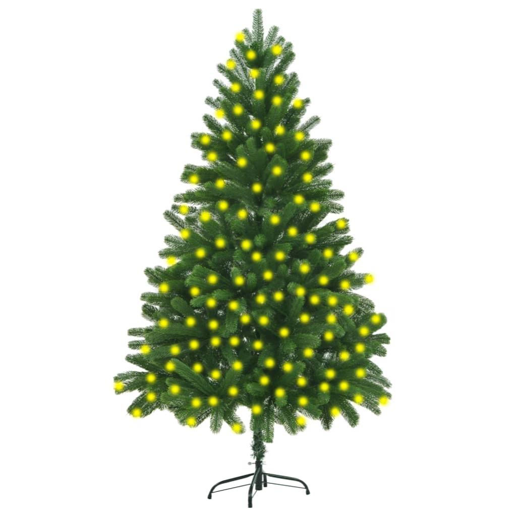 Árbol de Navidad artificial con LED verde 210 cm | Leroy Merlin