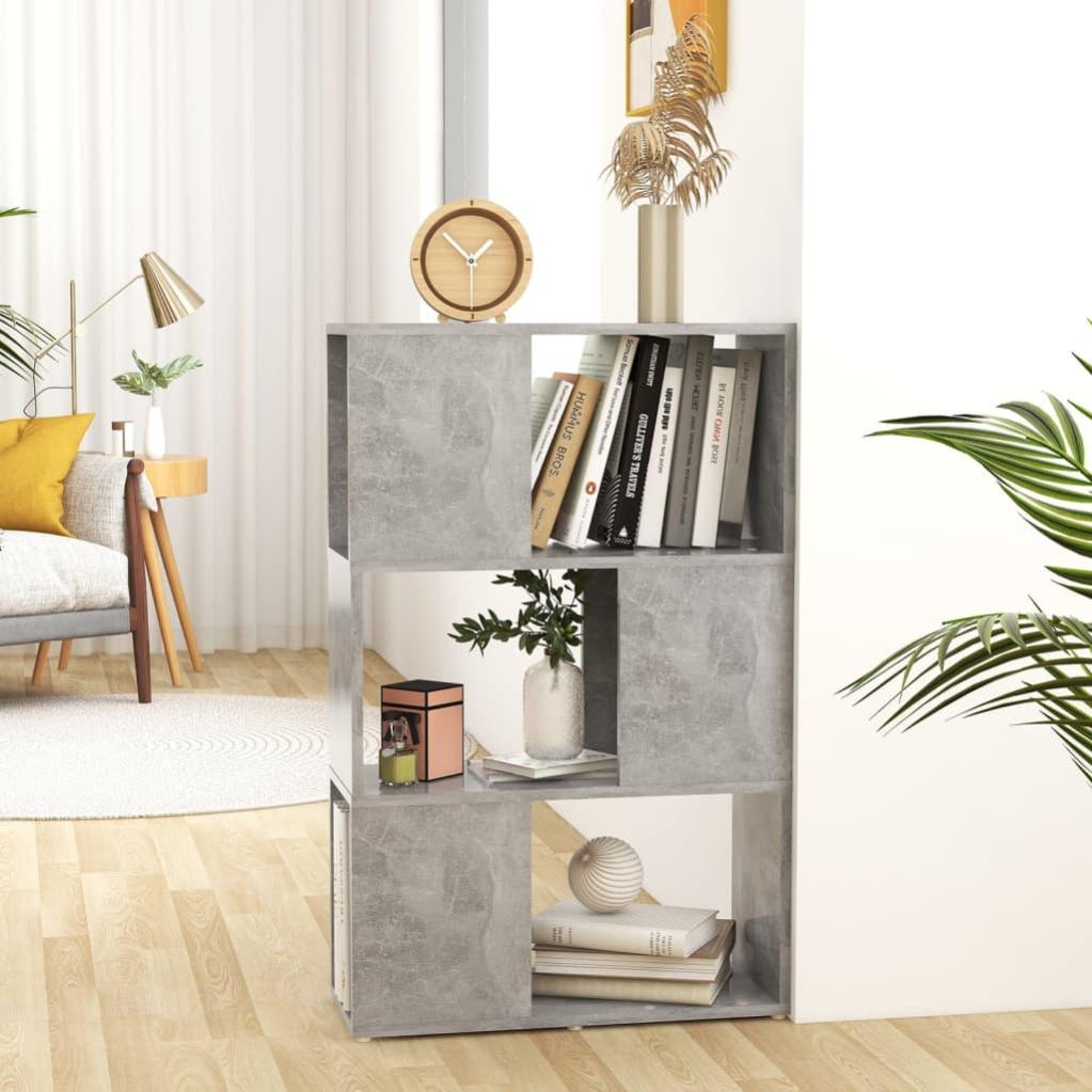 VidaXL Libreria/Divisorio Grigio Cemento 60x24x94 cm in Truciolato ...