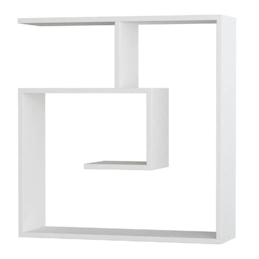 Homemania Mensola a Muro Laby 75x22x75 cm Bianca | Leroy Merlin