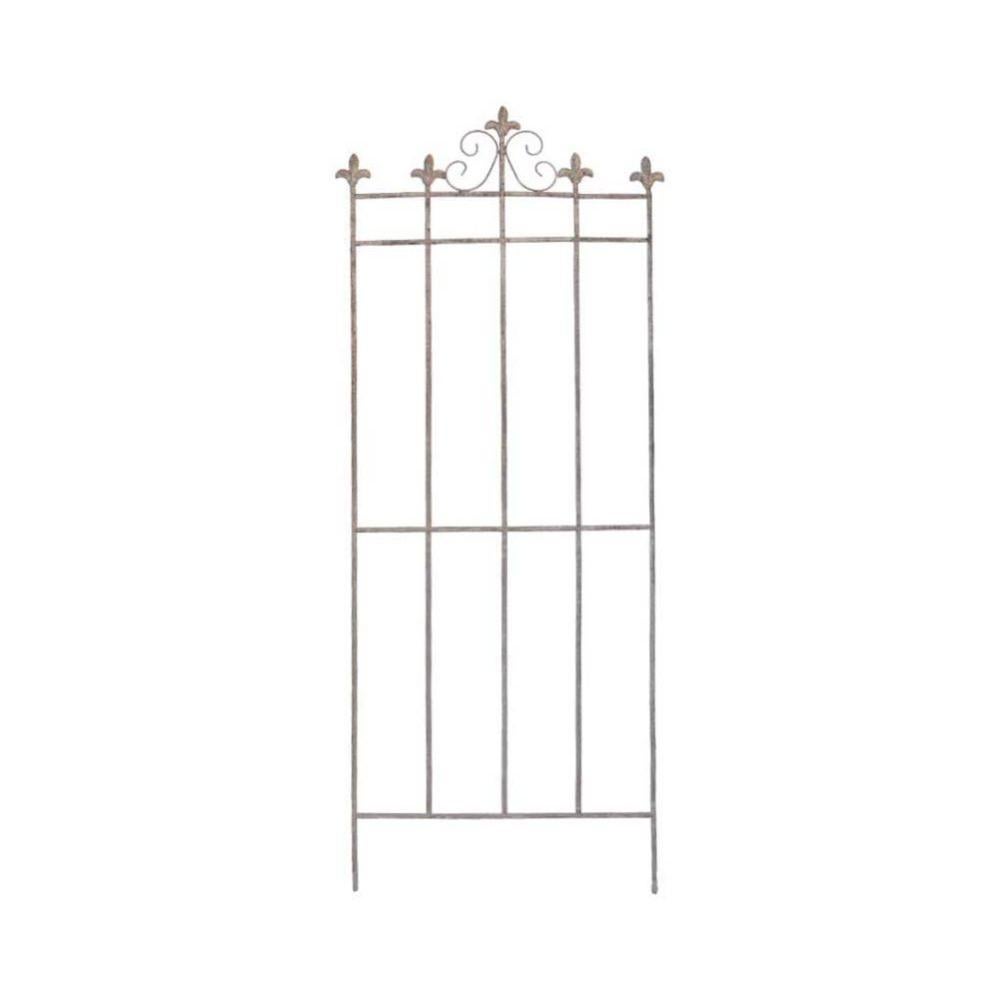 Traliccio in ferro con fleur-de-lis 49 x 128 cm | Leroy Merlin