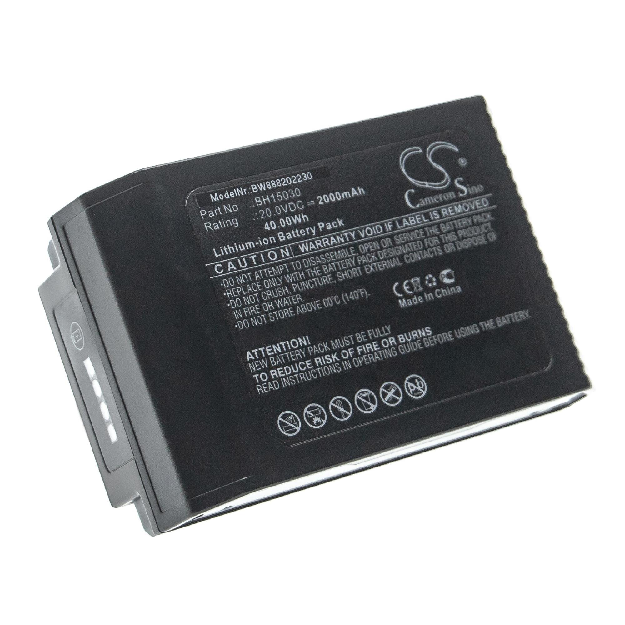 Vhbw Batterie compatible avec Hoover B07Q3SHZL3, B07Q6ZHX5R, B07Q9MDWQH ...