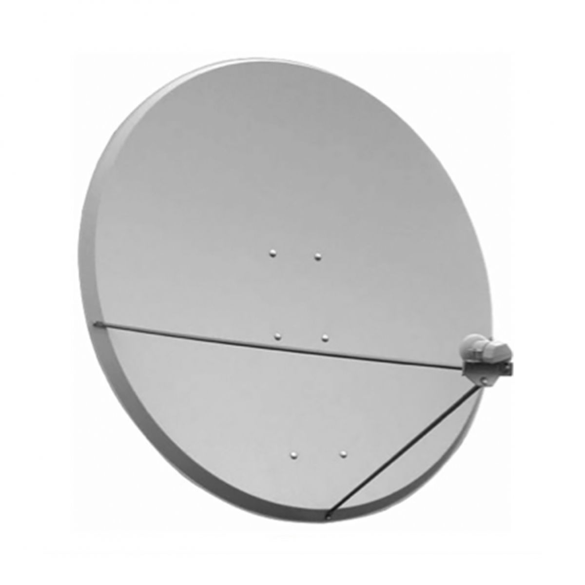 TRIAX Parabole Satellite acier 130cm avec double Brides pour réception ...