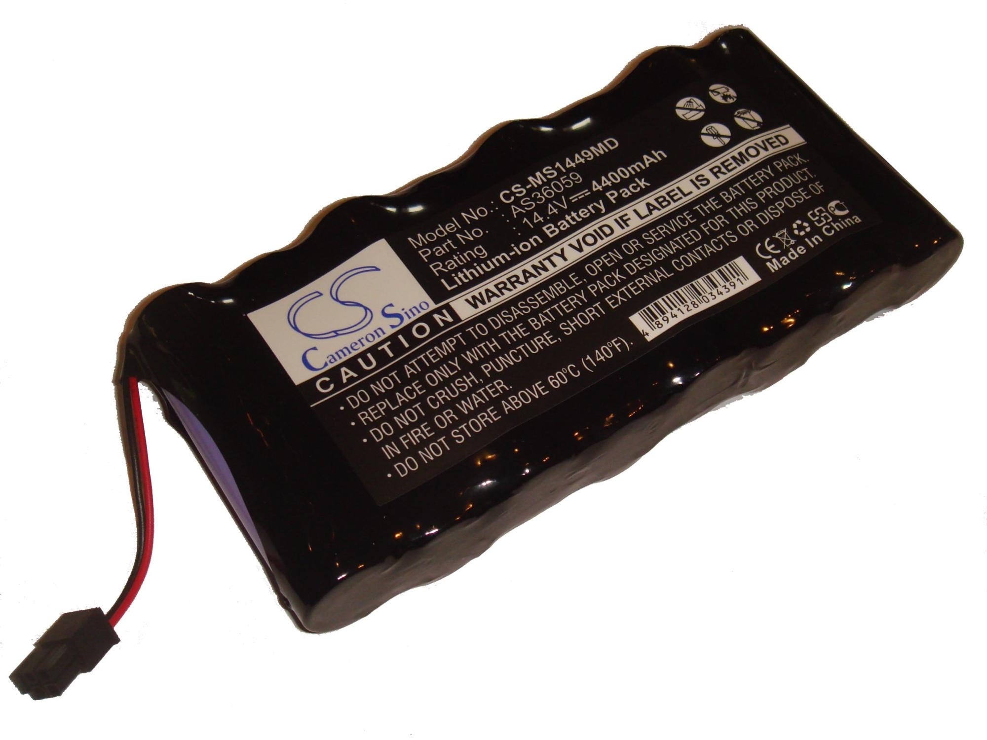 Vhbw Batterie compatible avec Dräger MS14490, MS18340, SC6002XL ...
