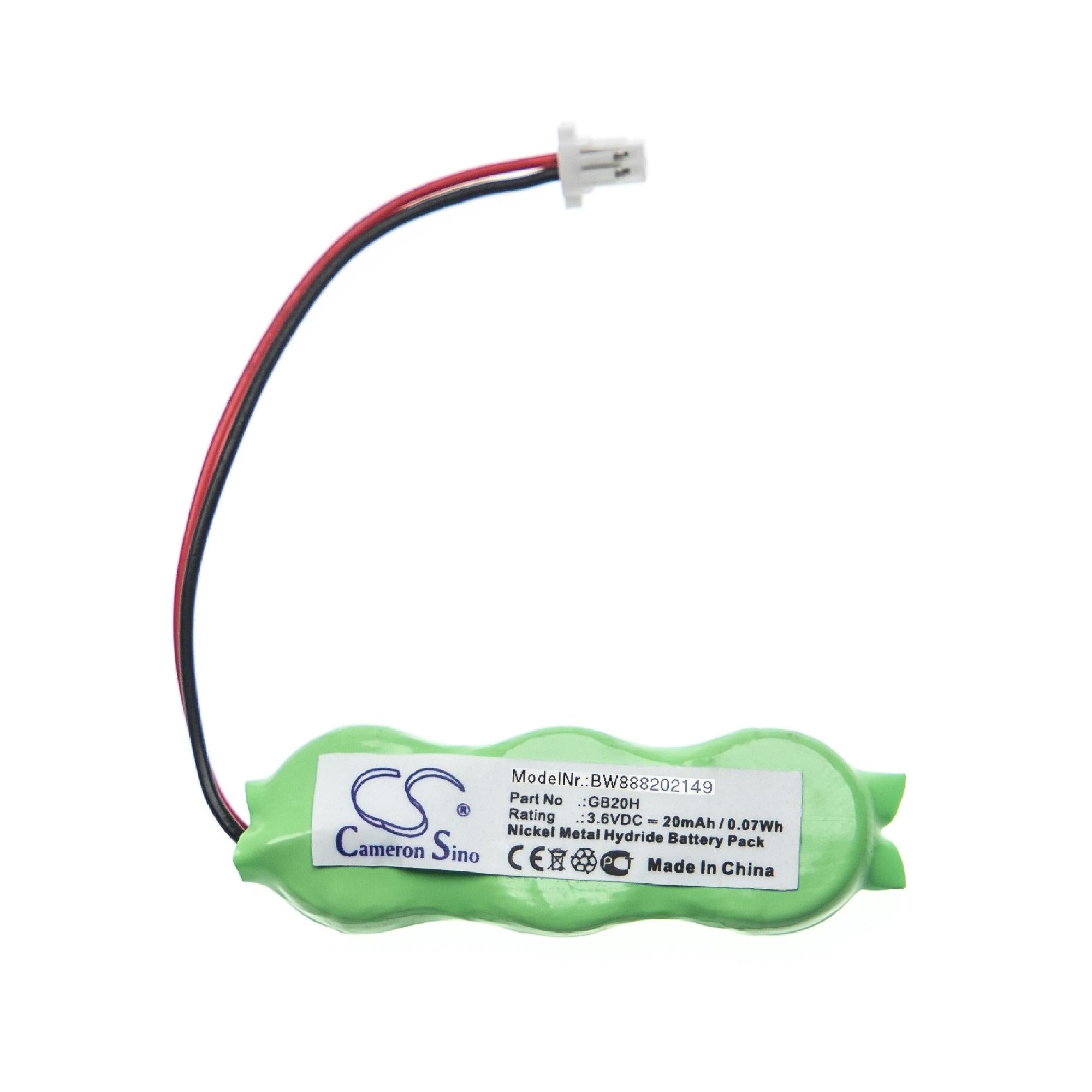 Vhbw Batterie compatible avec CipherLab 9700 scanner de code-barres POS ...