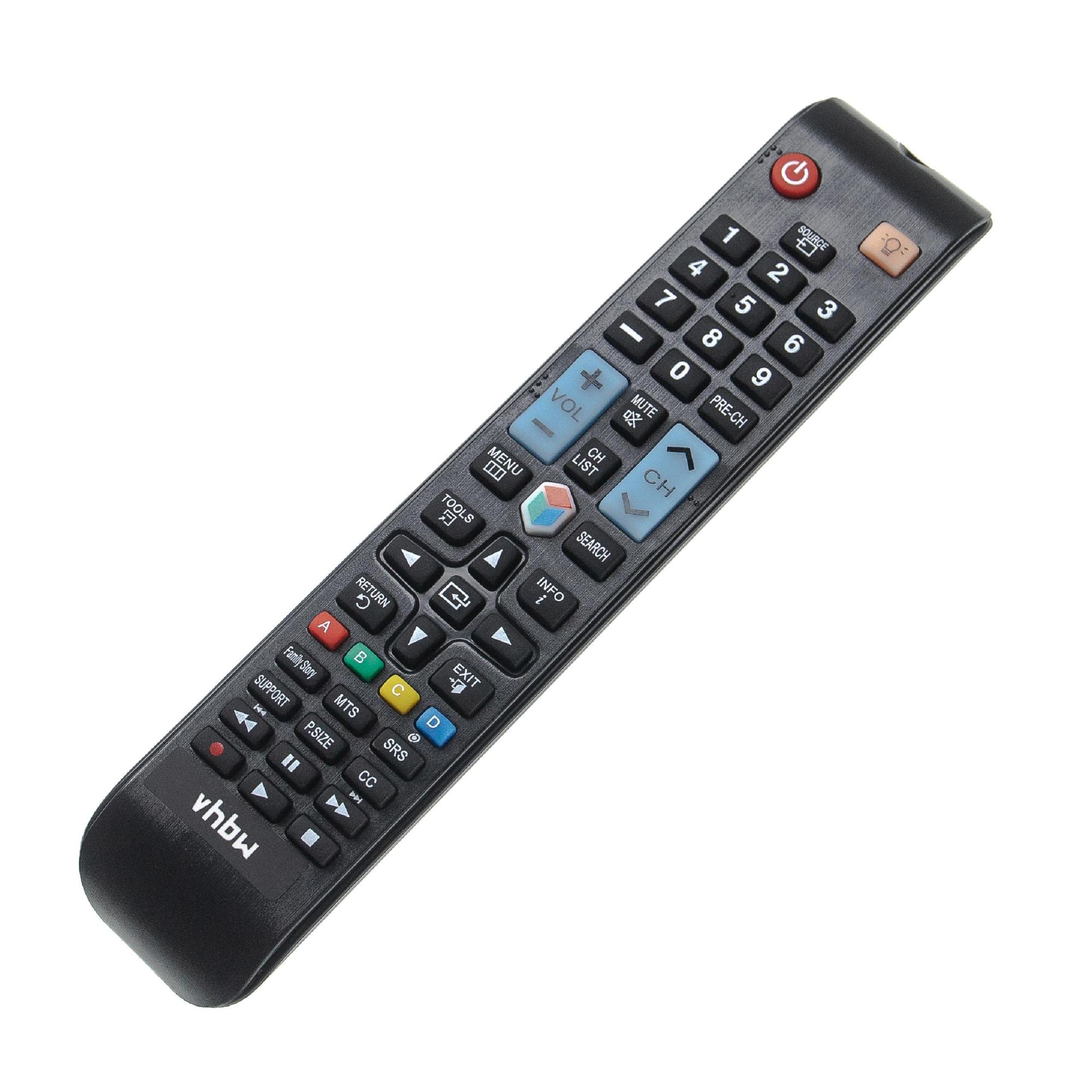 Vhbw Télécommande multifonction compatible avec Samsung UN46ES6150F ...