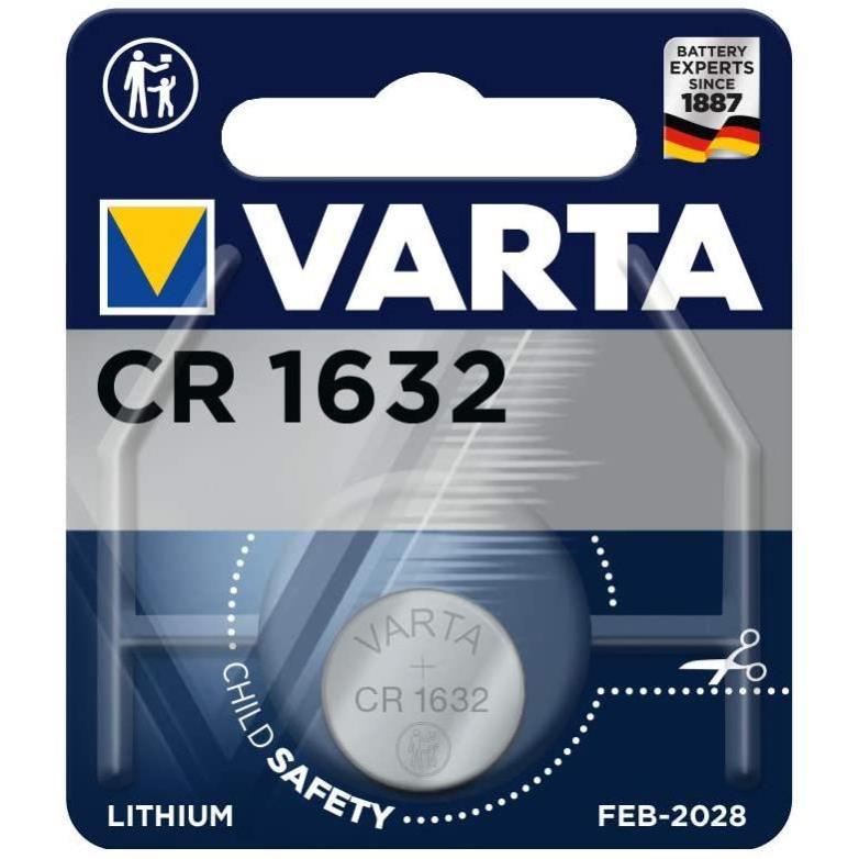 VARTA Pile bouton Lithium 'Electronics' CR1632 3 Volt 140mAh x 10 | Bricoman