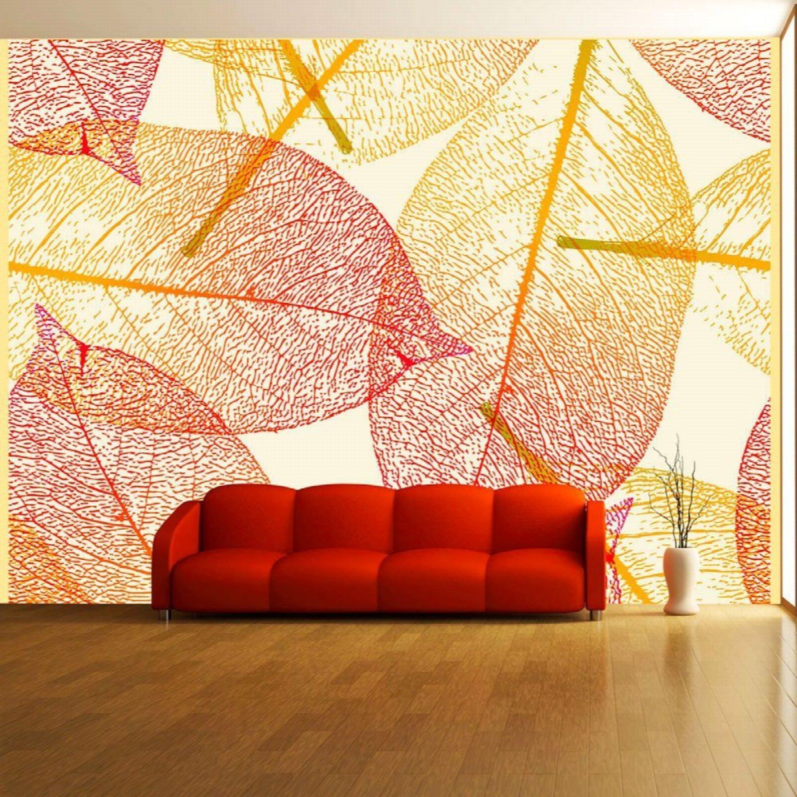 Papier peint feuilles d'automne - 200 x 154 cm | Leroy Merlin