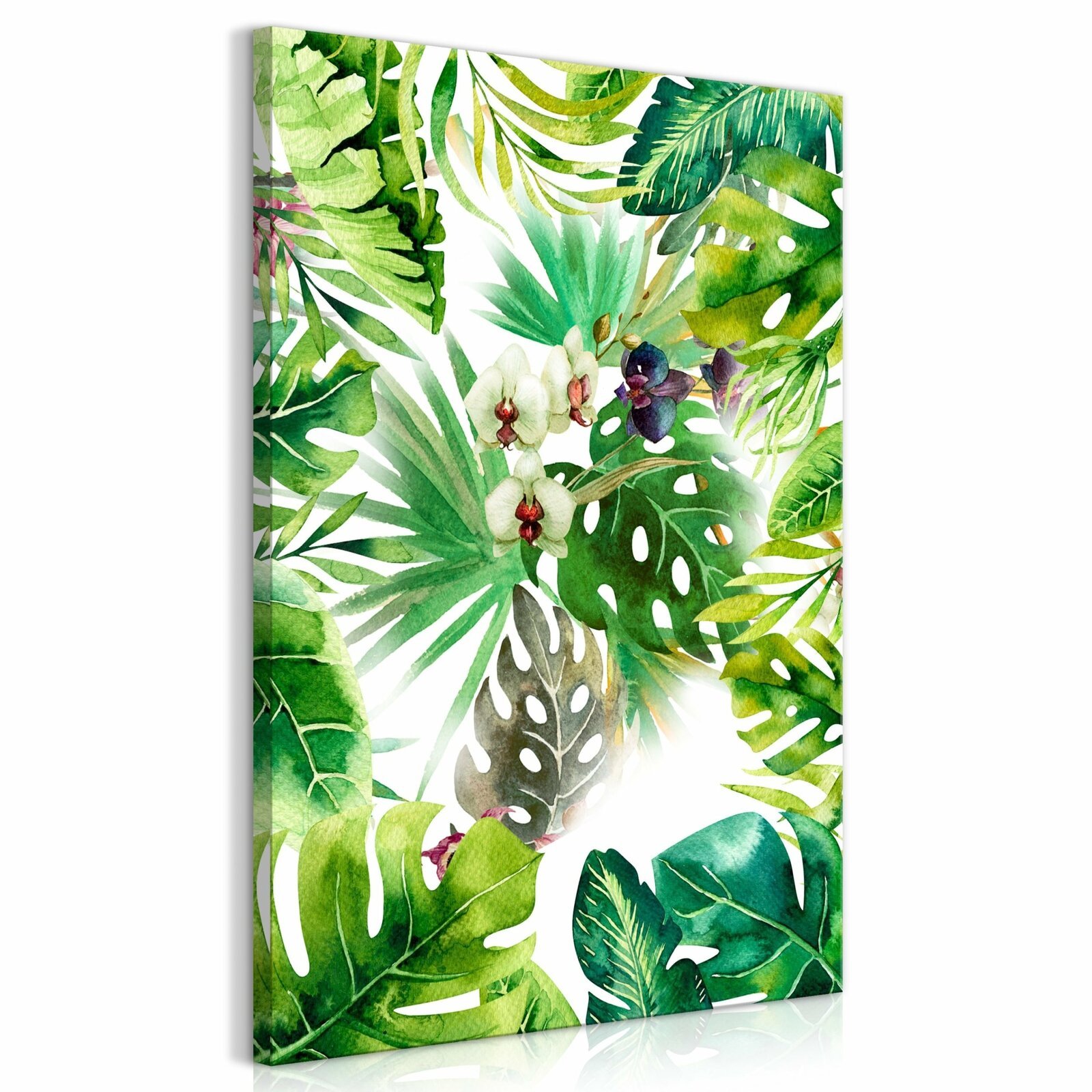 Tableau ombre tropicale verticale - 60 x 90 cm | Leroy Merlin