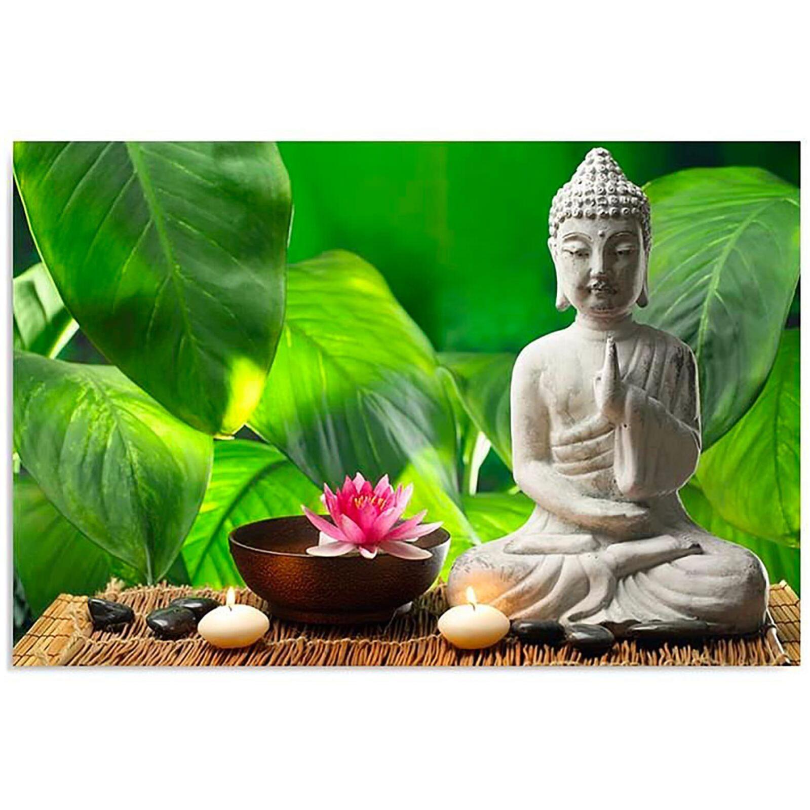 Tableau bouddha 4 - 100 x 70 cm | Leroy Merlin