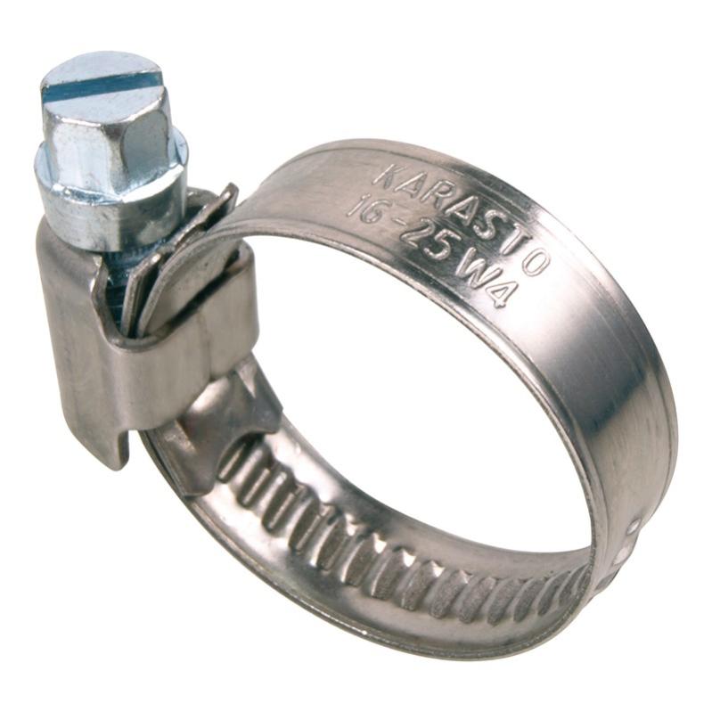 Lot de 10 colliers de serrage en acier inoxydable 16–25 mm Écartement ...