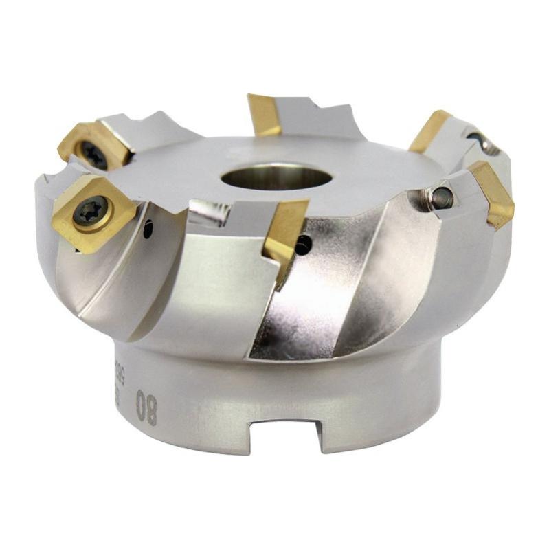 Fraise à surfacer D. nominal 63 mm nickelé avec refroidissement ...