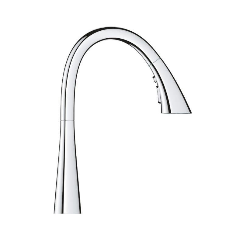 Grohe Zedra Miscelatore monocomando lavello, Cromo (G-32294002) | Leroy ...