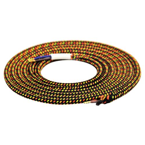 FS CÂBLE TEXTILE ROND 2X0,75MM2 DOUBLE ISOLATION MULTICOLORE 2 MÈTRE ...