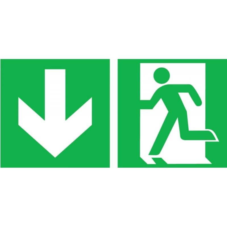 Panneau d'urgence 200x400mm Film . | Leroy Merlin