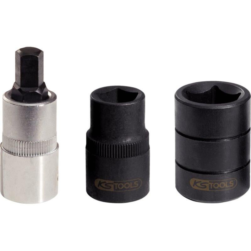 KS TOOLS Serie bussole p.pinze freni,3 pz | Leroy Merlin