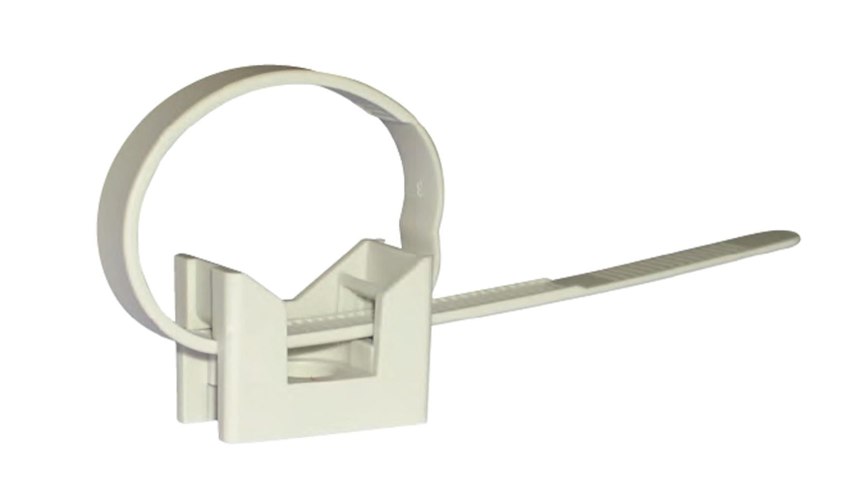 Fascette nylon c/base x tubi dia.40-63(pz100) | Leroy Merlin