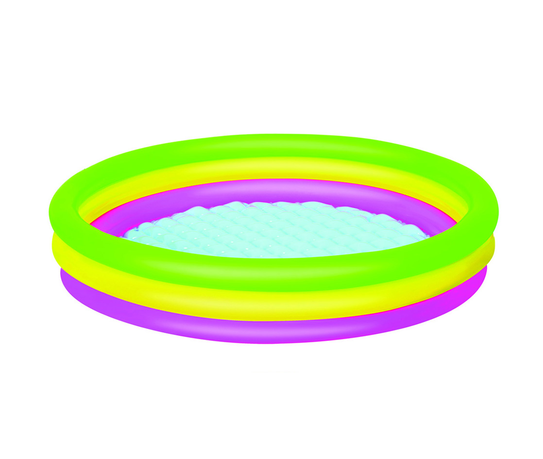 Piscina summer 3 anelli color grande +2 anni - ø cm.152x30h. - lt.62 - kg.1,880 (art.51103 ...