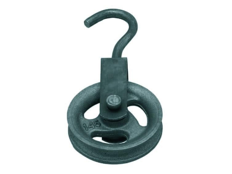 Carrucola da pozzo - ø mm.195x43 - gola da mm.35 - peso kg.3,8 | Leroy ...