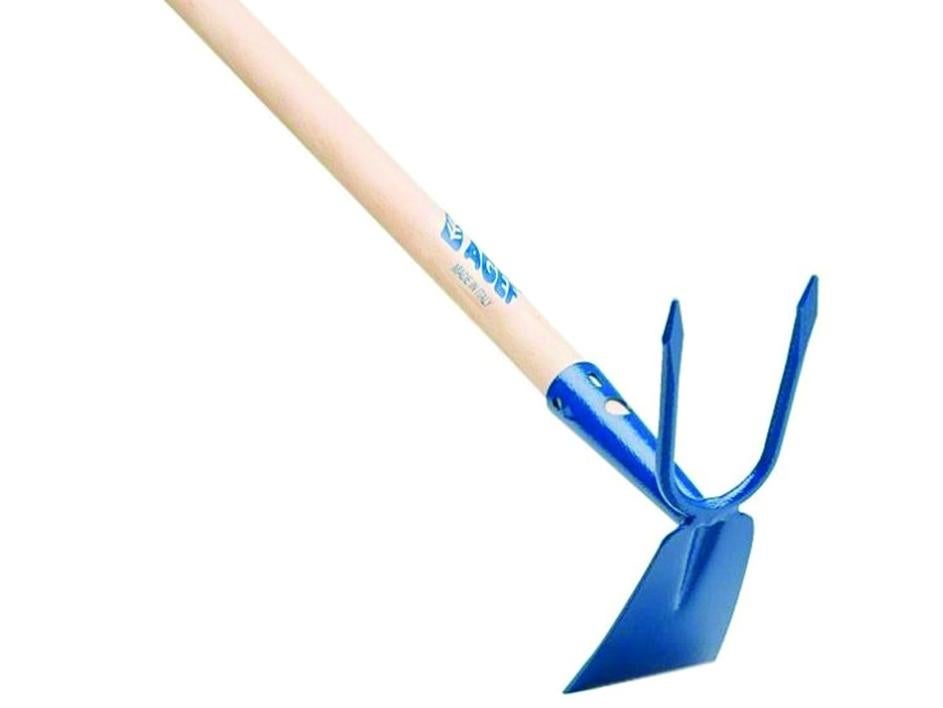 Zappino quadro bidente con manico in legno | Leroy Merlin